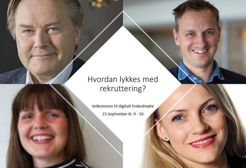 Digitalt frokostmøte: Hvordan lykkes med rekruttering? @ Molde Næringsforum (no)